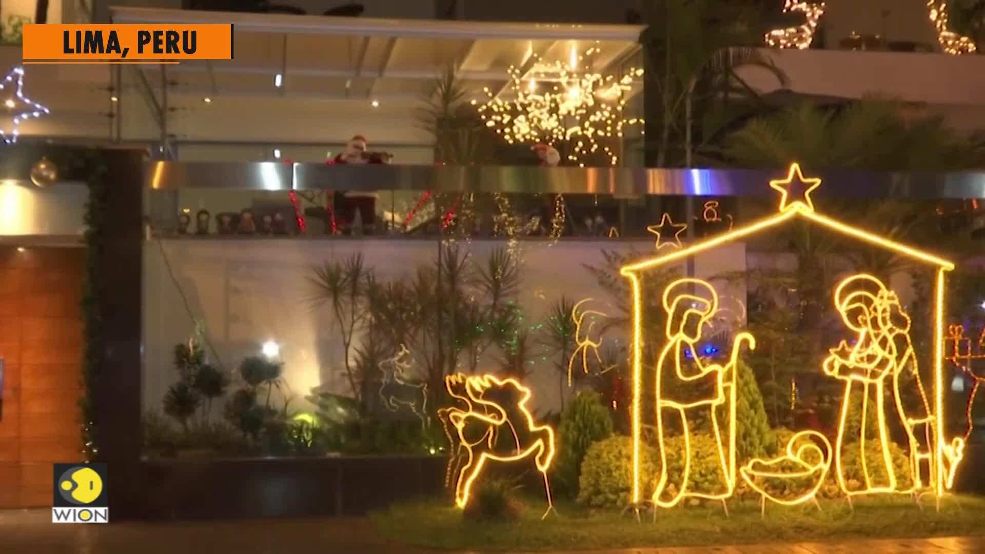 Peru families enjoy neighborhood Christmas designs - World News