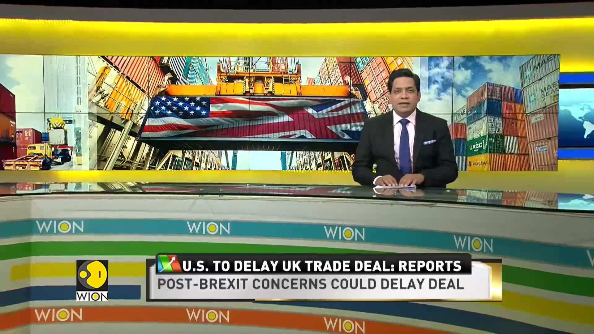 US To Delay UK Trade Deal Over Post Brexit Concern World News US To Delay UK Trade Deal Over Post Brexit Concern World News
