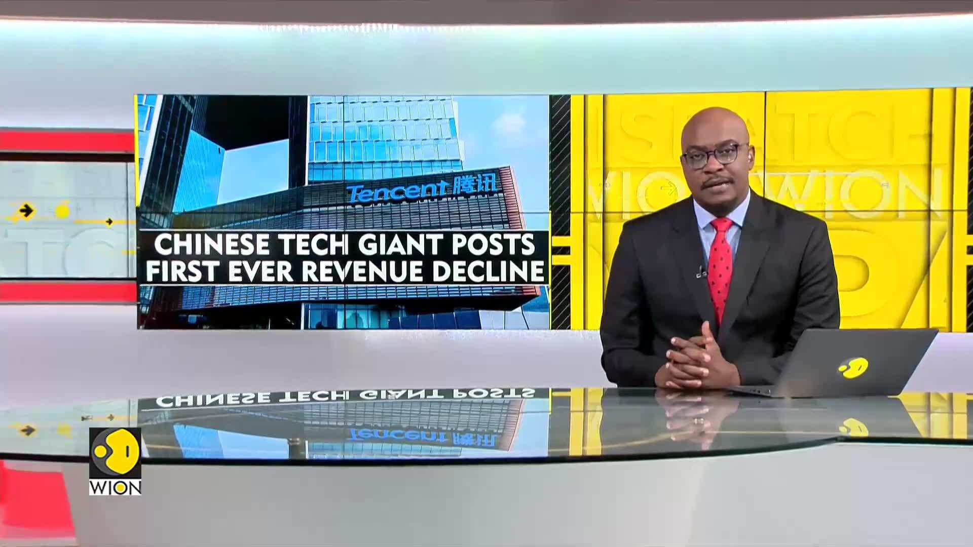 WION Dispatch: Tencent posts first revenue decline since going public - Business & Economy News