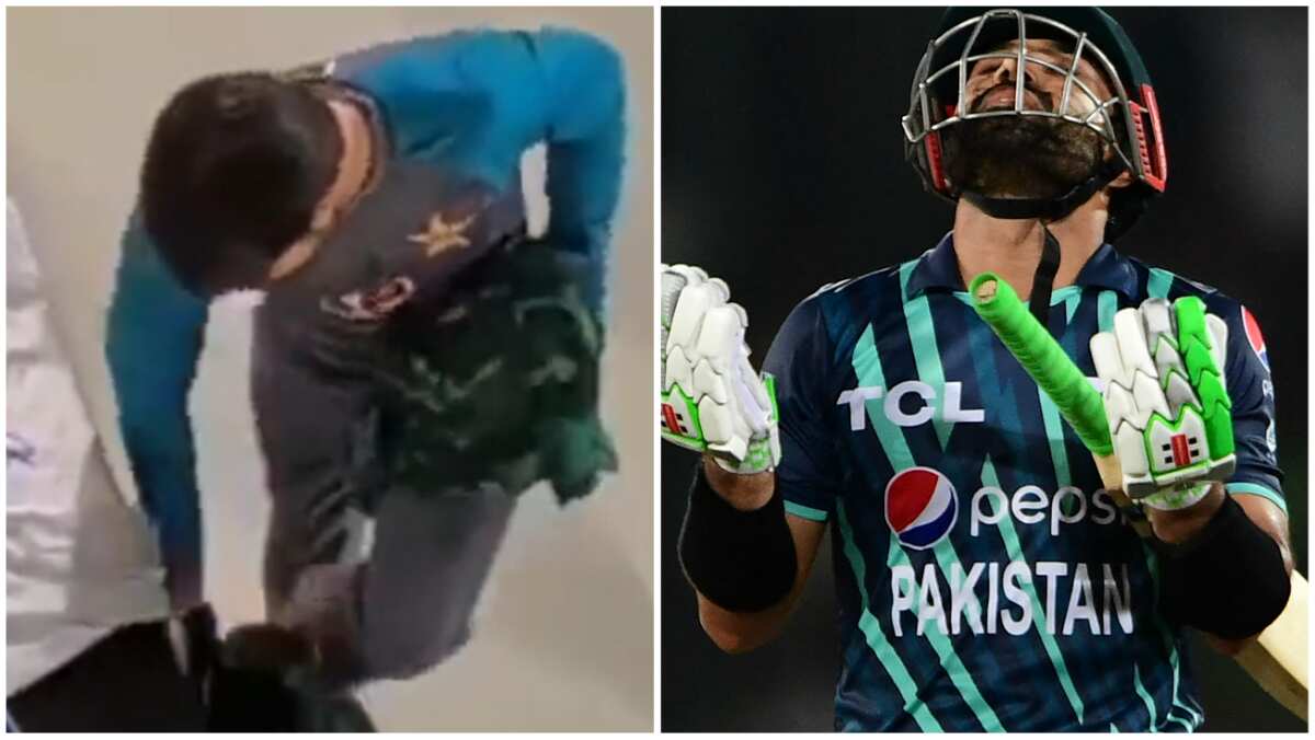 WATCH: SHOCKING! Md Rizwan lifts Pakistan flag with his feet as video goes viral - Sports News
