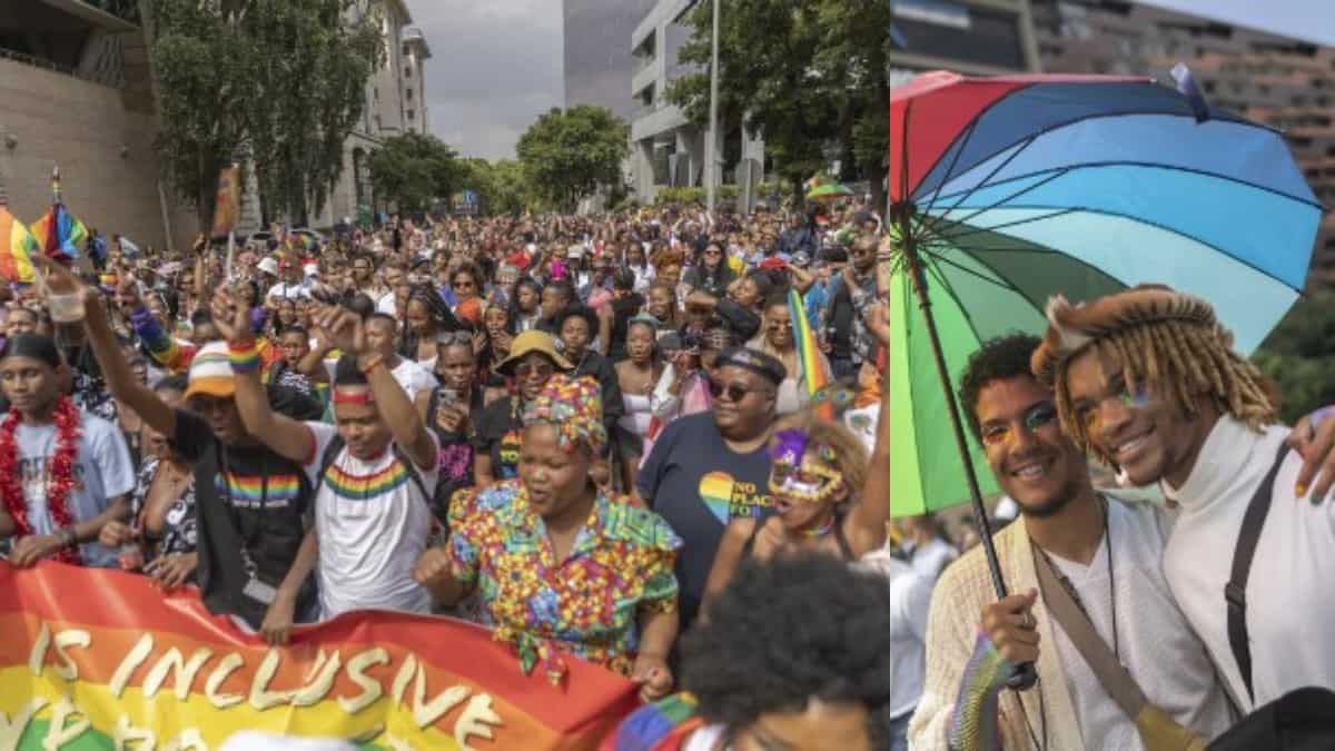 'We are fighting for visibility:' Thousands of South Africans gather for 33rd Pride march - see ...