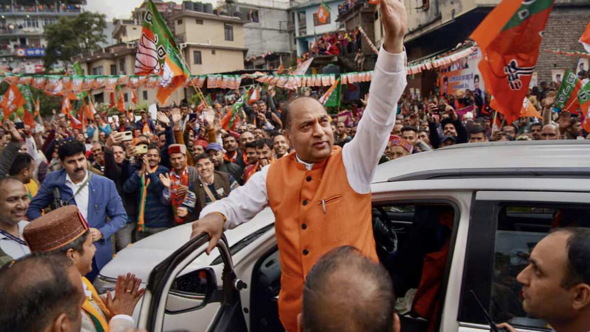 Himachal Pradesh Election Result 2022 Live Counting Who Is Winning In
