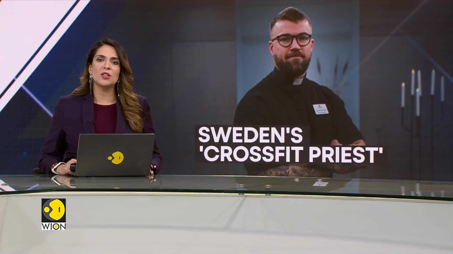 Wion Fineprint Swedens Crossfit Priest Wins Hearts On Instagram World News 