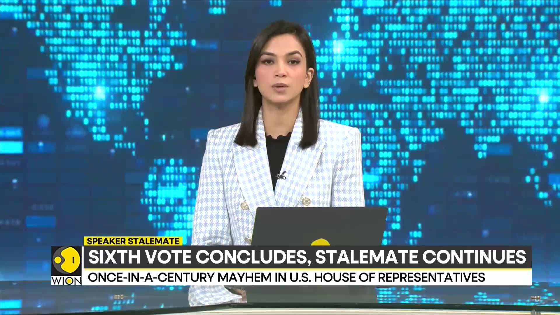 US Speaker stalemate: Sixth vote concludes, stalemate continues - World News