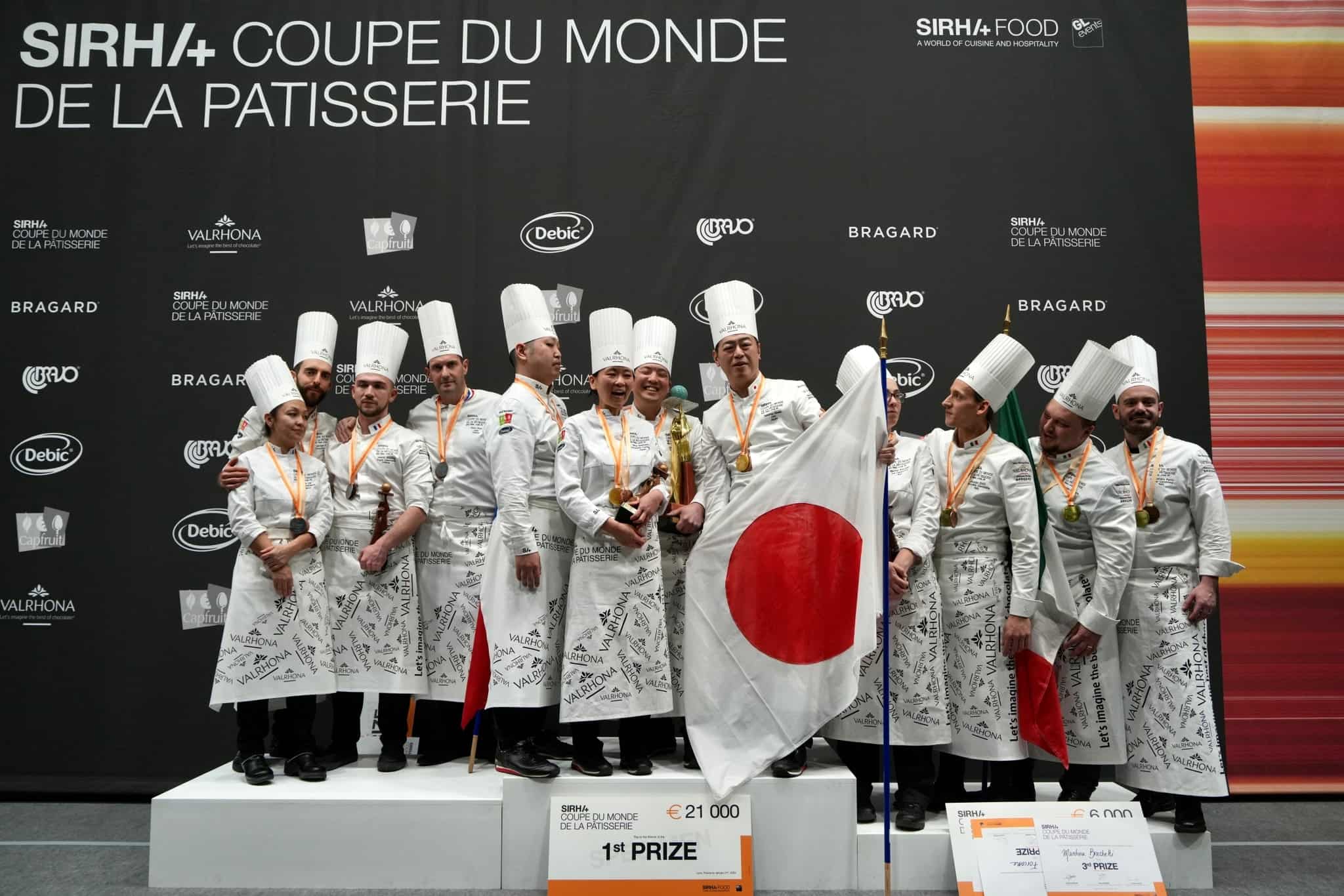 Japan wins pastry world cup 2023, competition took place in Chassieu, Eastern France - World News