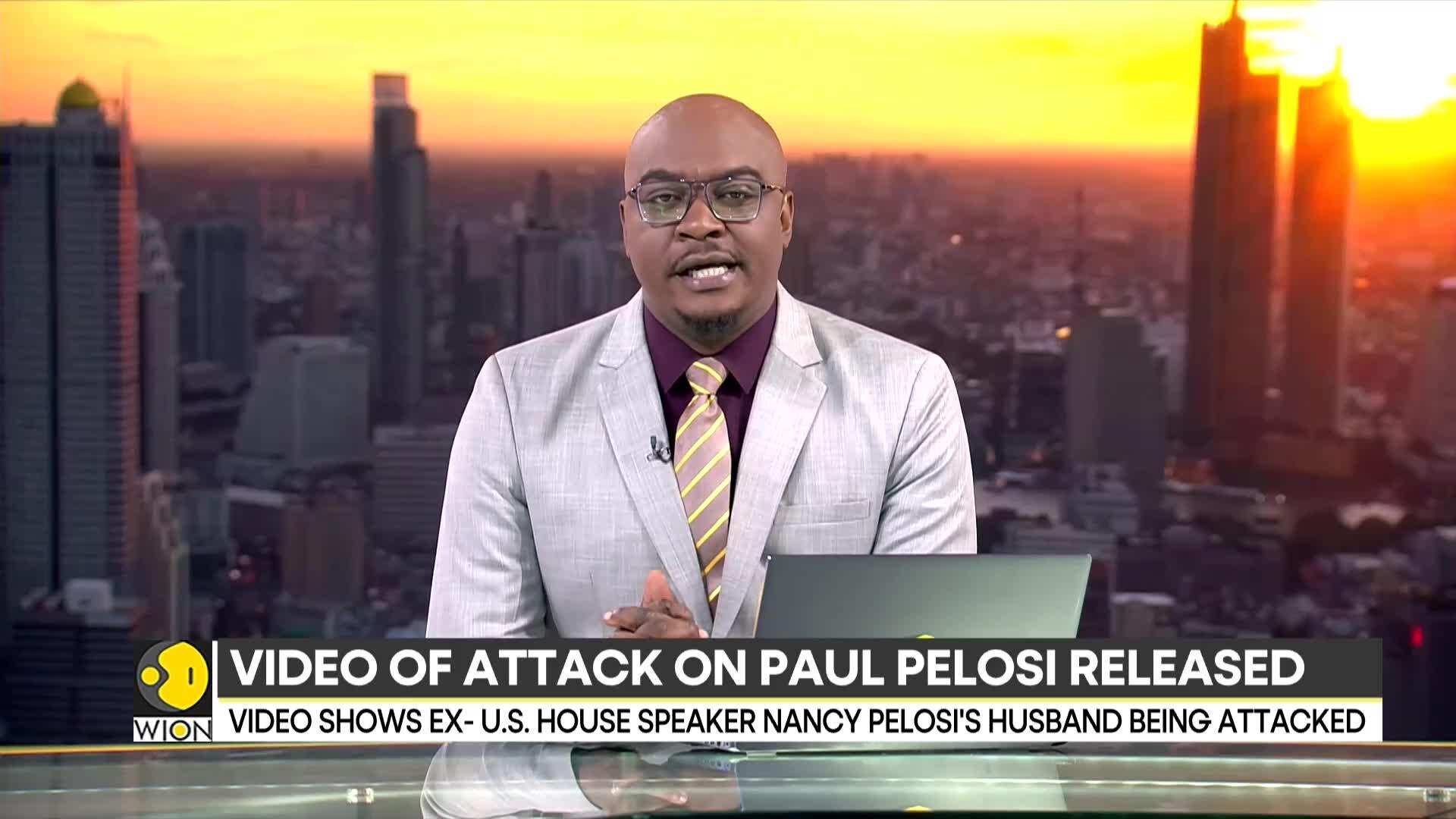 US: Video of attack on Nancy Pelosi's husband Paul Pelosi released, shows hammer attack - World News