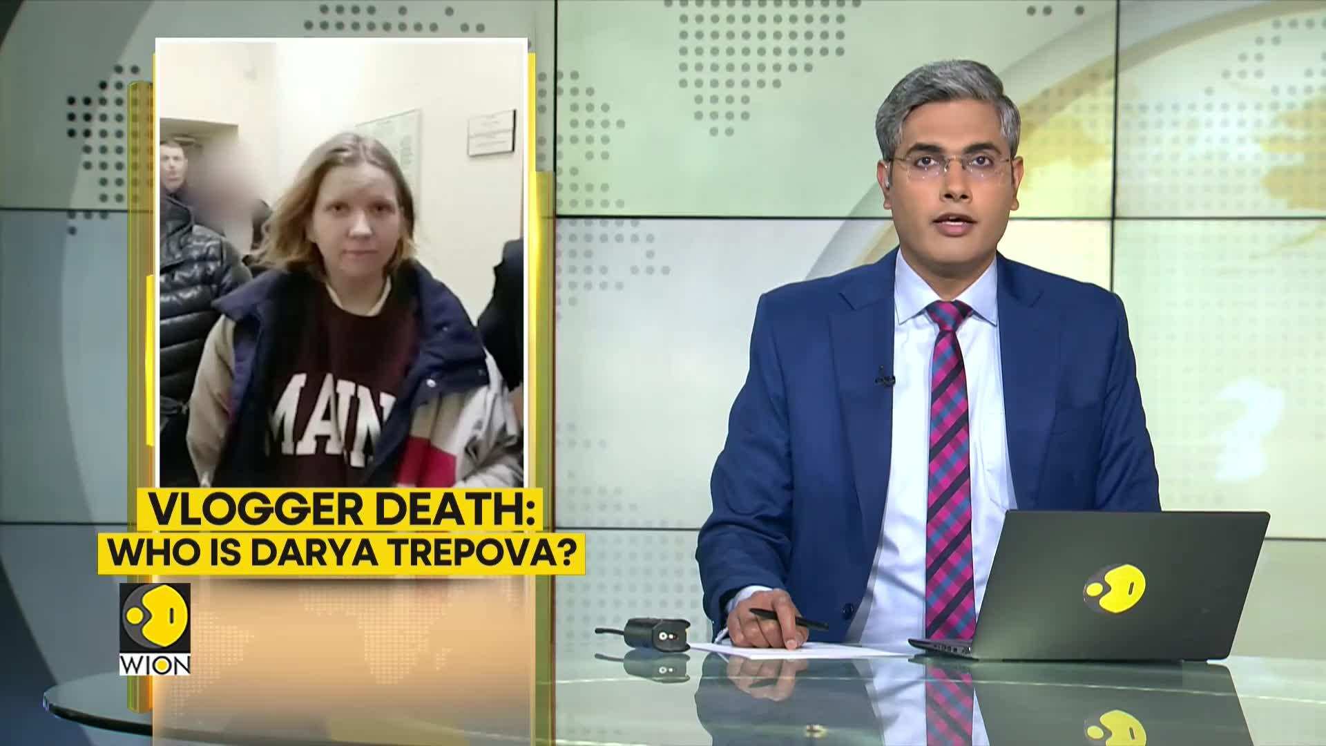 Darya Trepova Russian Police Arrests Woman Over Death Of Pro War