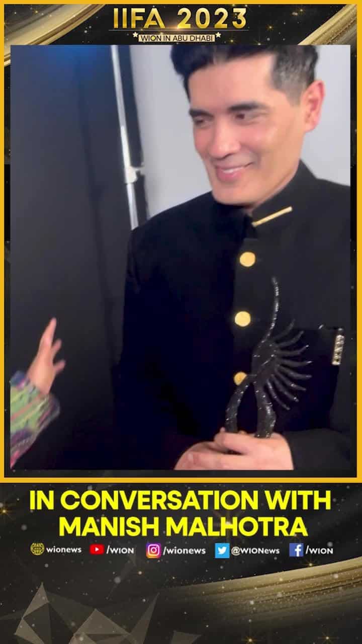 IIFA Awards 2023: Designer Manish Malhotra talks about winning an IIFA and much more ...