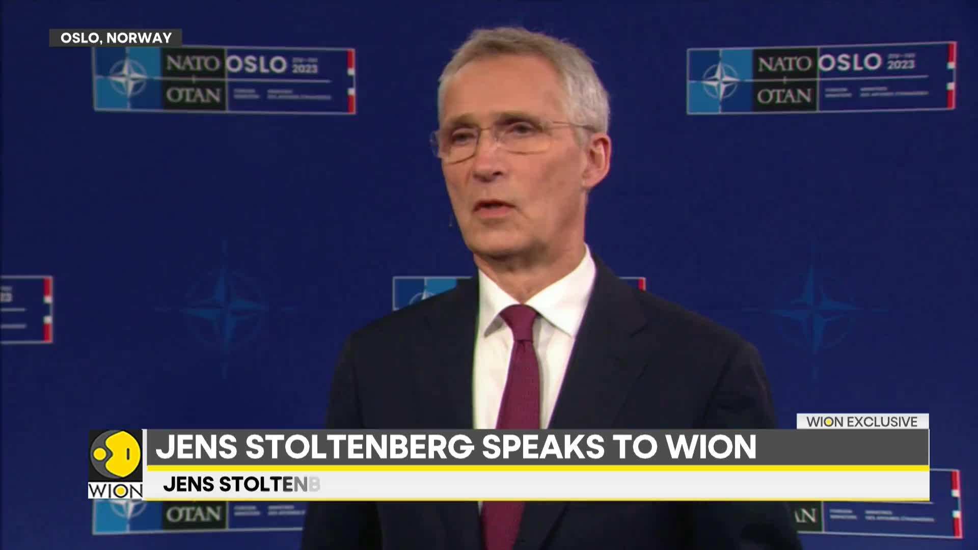 NATO’s Secretary General Jens Stoltenberg on WION | Exclusive - World News