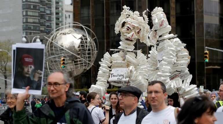 Earth Day: March for Science draws big crowds across US and beyond ...