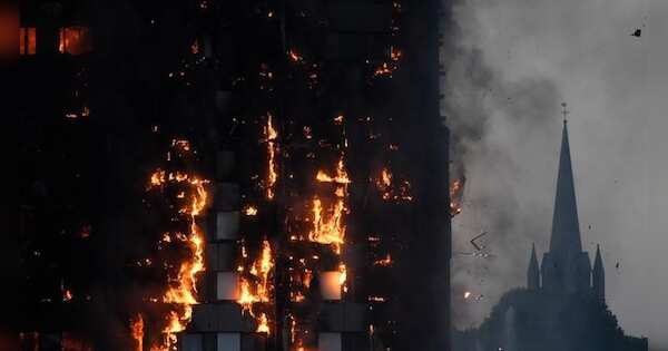 London tower block fire: At least 12 dead, say police - World News