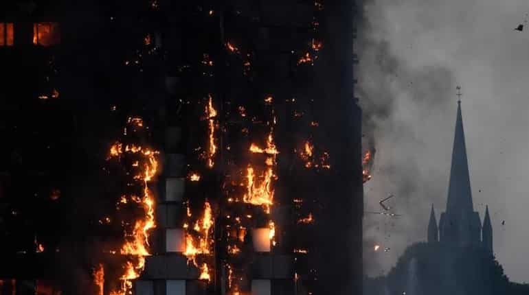 London tower block fire: At least 12 dead, say police - World News