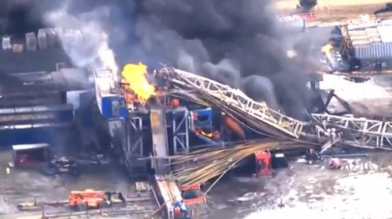 Five missing after Oklahoma oil and gas drilling site explosion - World ...