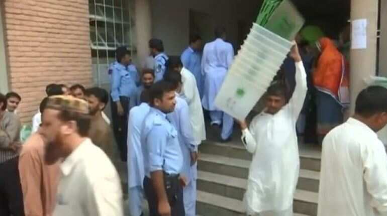 Tight security as Pakistan moves ballot boxes on election eve - South ...