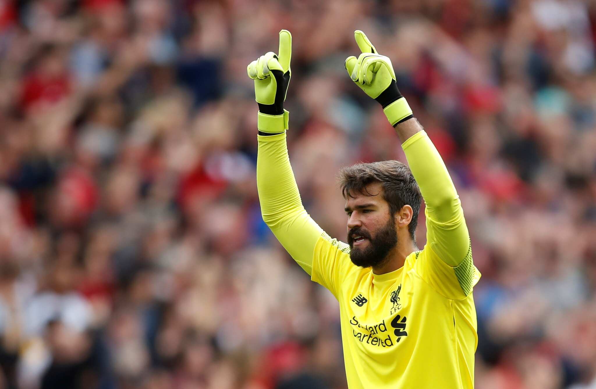 Van Dijk praises goalkeeper Alisson's impact on Liverpool defence ...