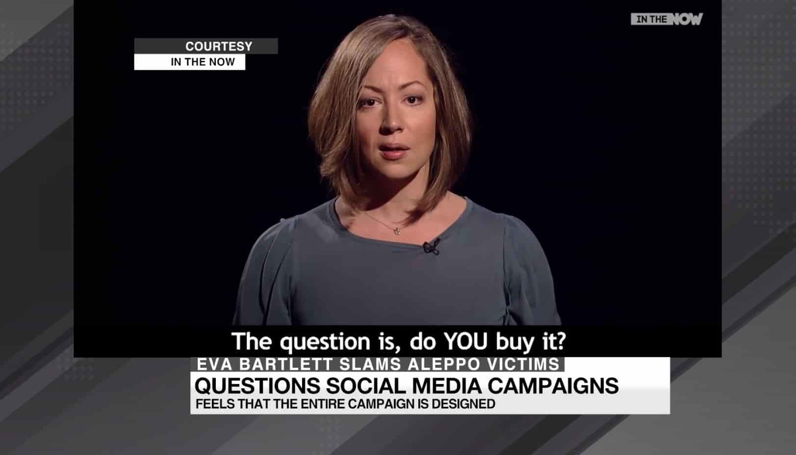 Eva Bartlett and the other side of the Aleppo story - World News