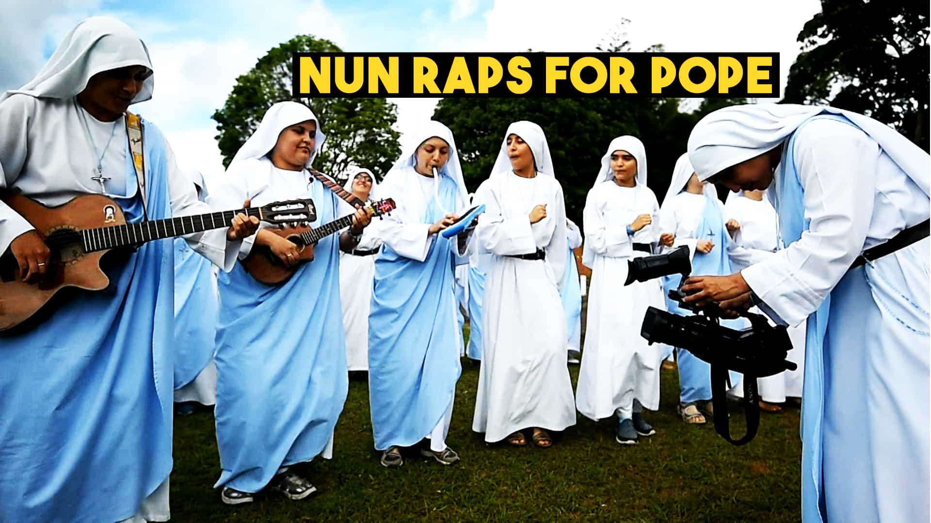 Maria Valentina, the nun turned rapper is turning heads - Edge News