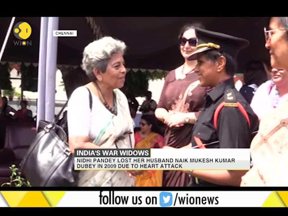 Martyred soldier's wife joins Indian Army - India News News