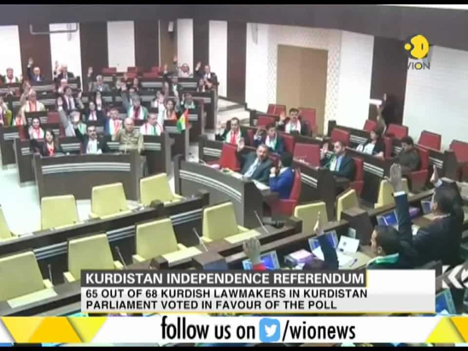Kurdistan Parliament approves independence referendum on September 25 ...