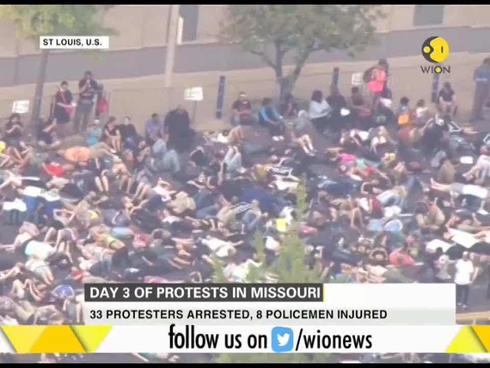 Protests continue for third day in St. Louis, Missouri - World News