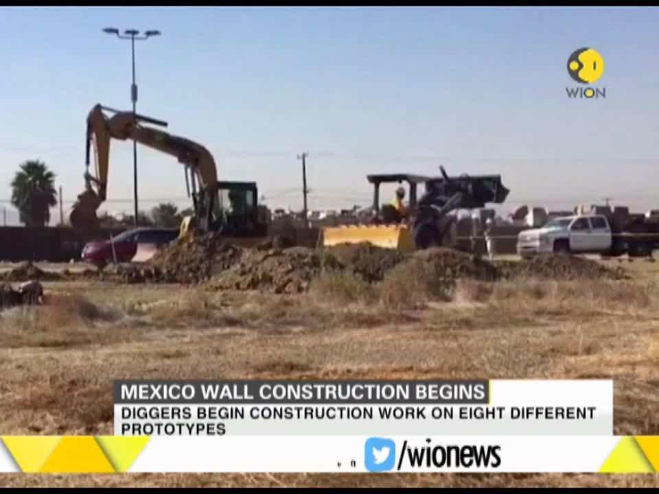 Mexico wall construction begins - World News