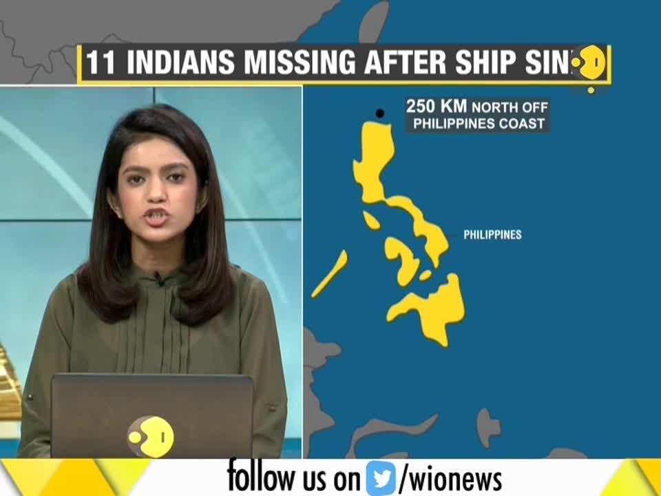 11 Indians missing after cargo ship sinks in Pacific Ocean - World News