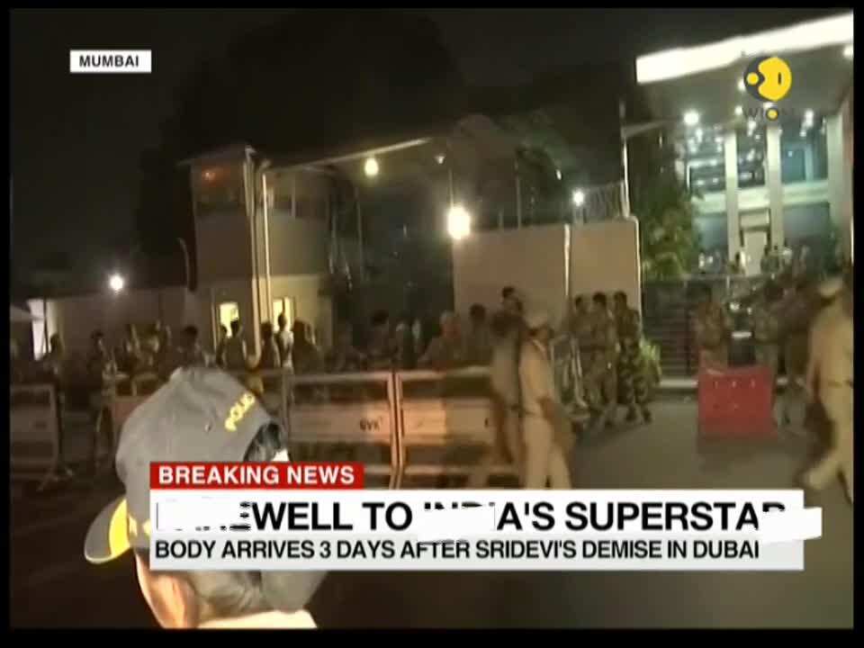 Sridevi's body reaches Mumbai - World News