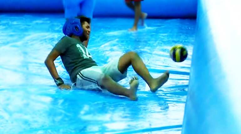 Football gets a soapy twist in southern India - Edge News