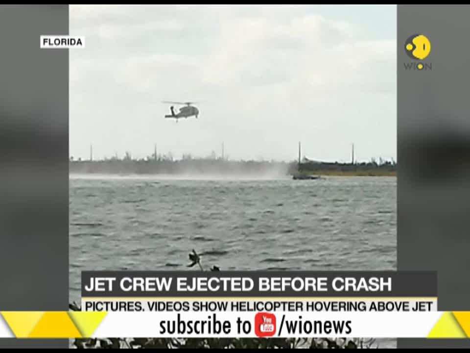 US navy jet crashes in Florida, crew rescued alive - World News
