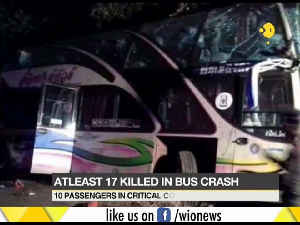 Thailand bus crash, at least 17 killed - World News