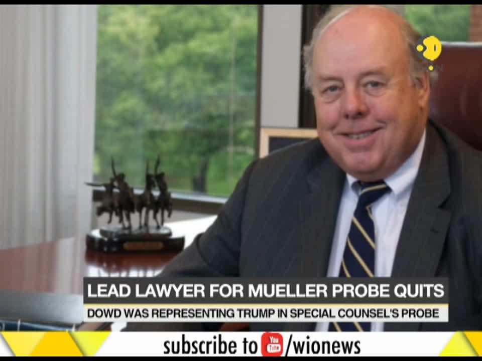 John Dowd resigns from Donald Trump's legal team - World News
