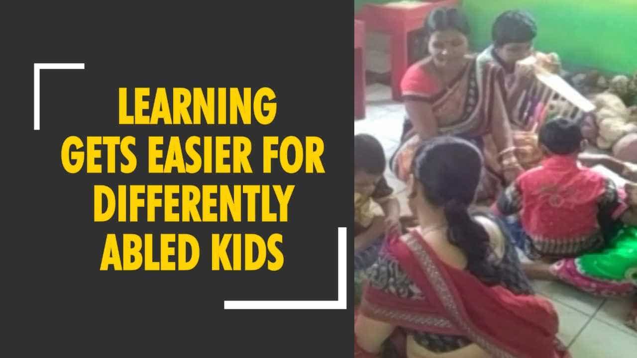 Learning gets easier for differently abled kids - India News News
