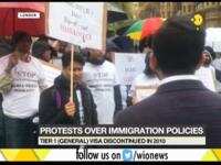 Migrants protests in London against immigration policies - World News