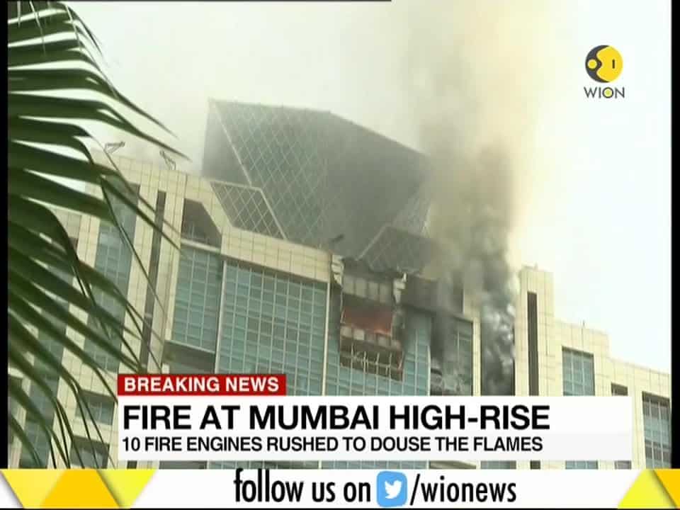 Breaking News: Major fire in Mumbai building; 10 fire engines rushed to ...