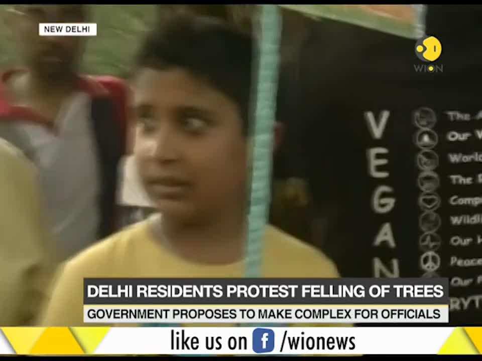 Chipko movement returns; Delhi residents protest against felling of ...