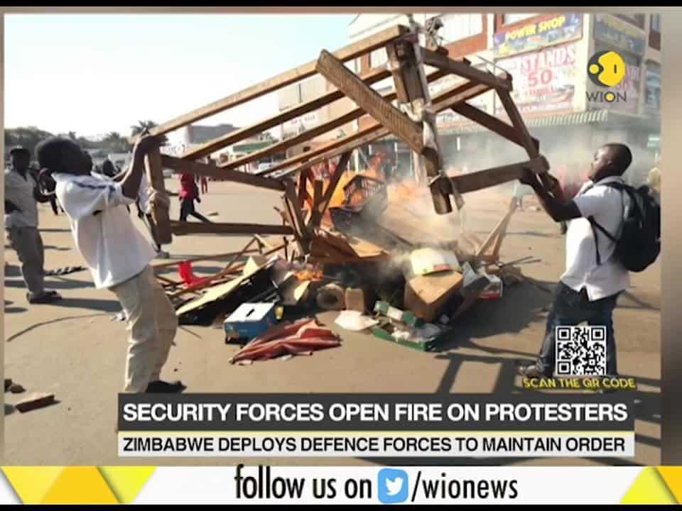 Three dead in Zimbabwe after army open fire - World News