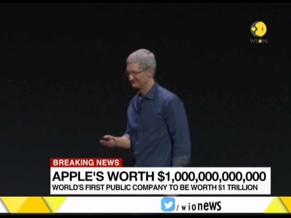 Apple becomes first public company worth $1 trillion - World News