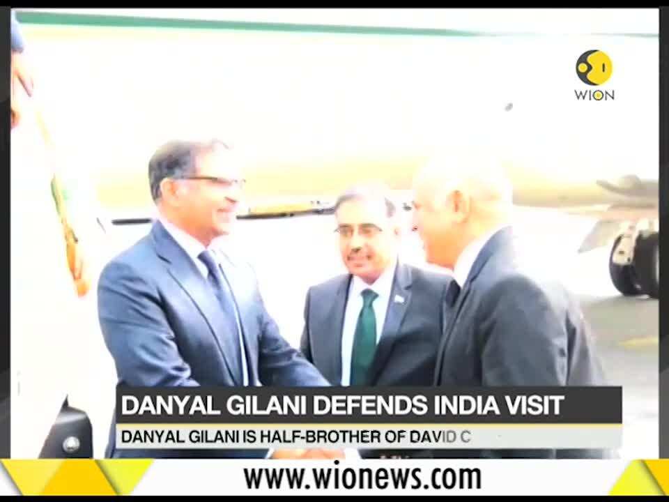 Danyal Gilani defends India visit - India News News