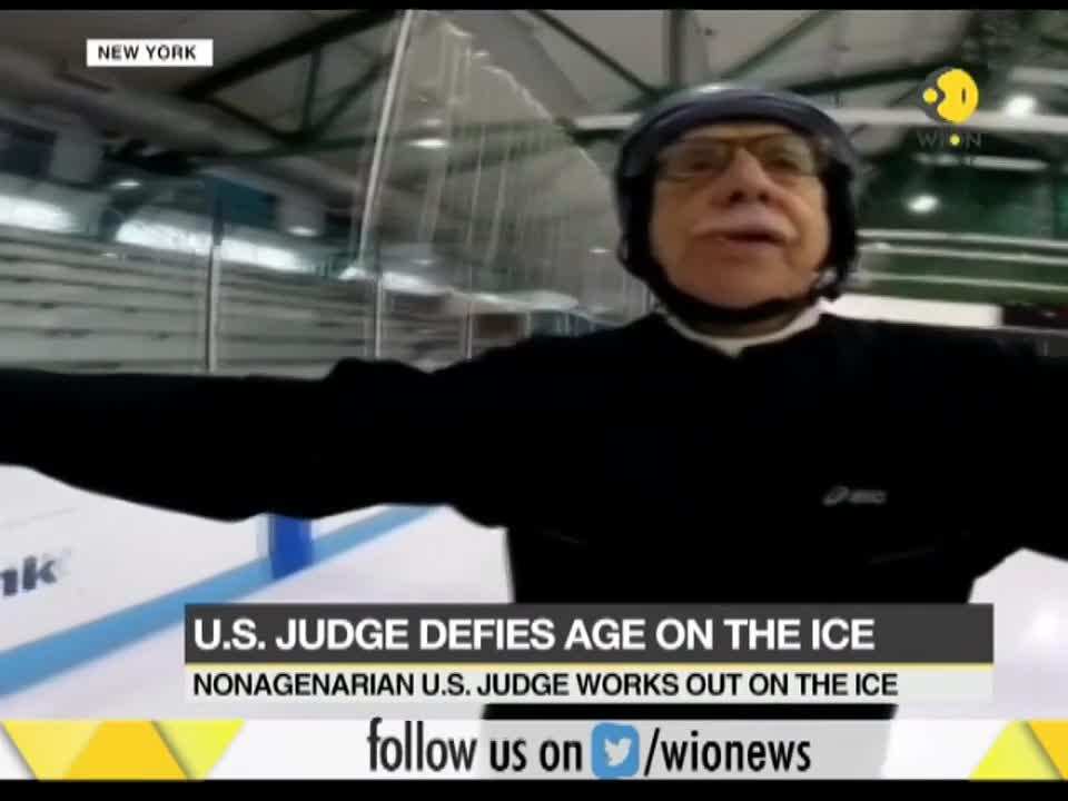 95-year old US judge ice dancing through his life - World News