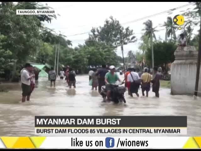 Myanmar dam overflows, displaces thousands; 4 dead, 3 missing - World News