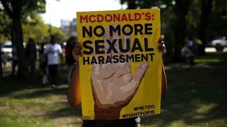 US McDonald's staff protest over sexual harassment - World News