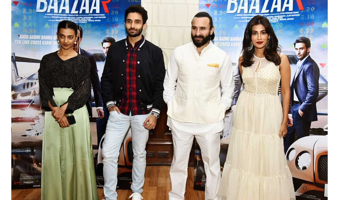 Baazaar: Saif Ali Khan, Chitrangada Singh, Radhika Apte promote their ...