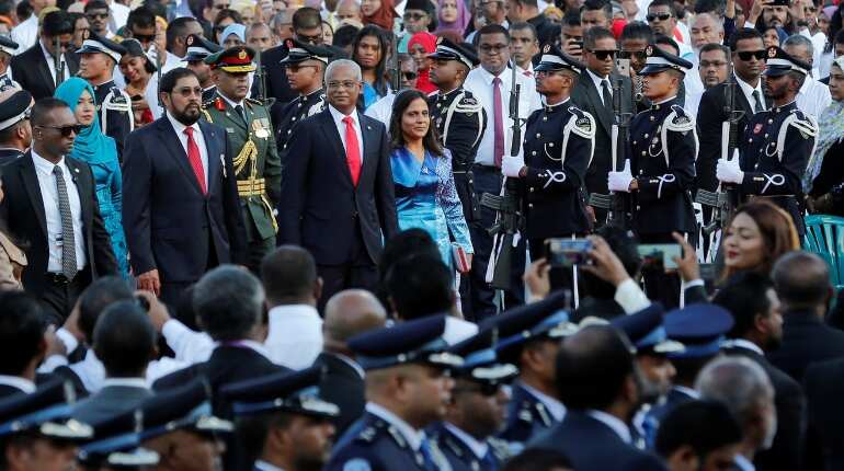 Maldives' new president Solih warns state coffers 'looted' after China ...