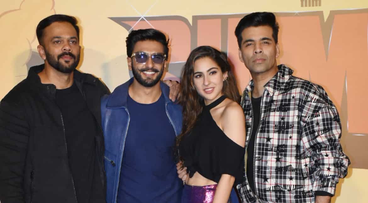 'Simmba': Ranveer Singh, Sara Ali Khan, Rohit Shetty launch film ...