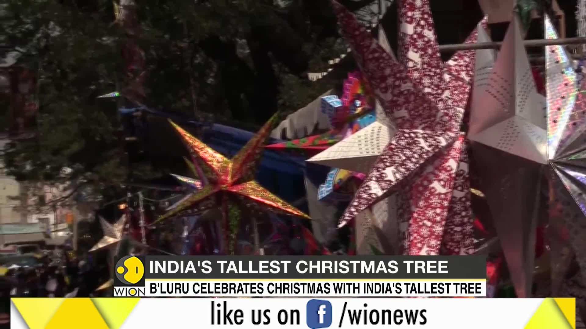 Bengaluru celebrates Christmas with India's tallest tree - South Asia News