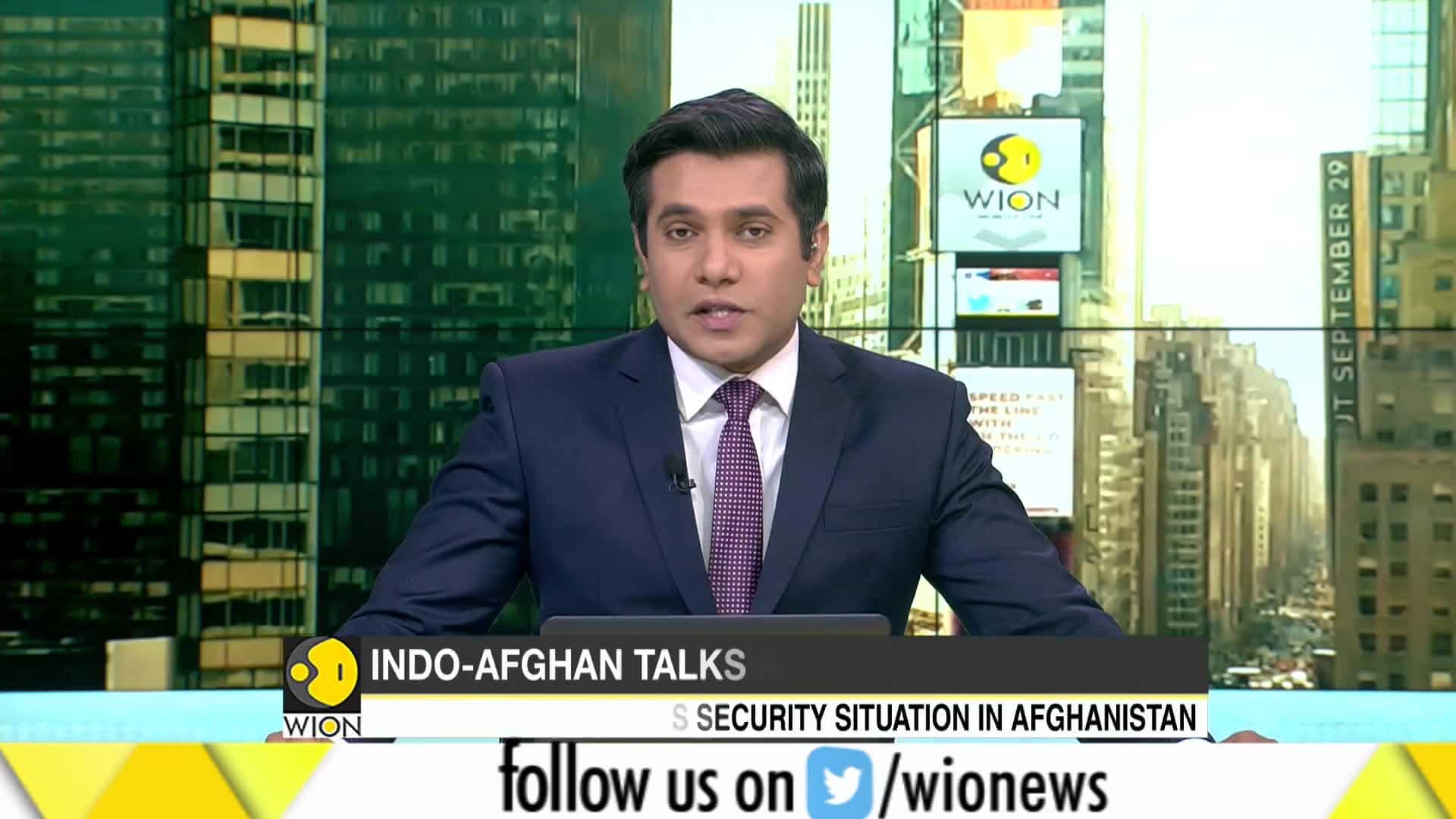 Afghan national security advisor Hamdullah Mohib on a 3-day India visit ...