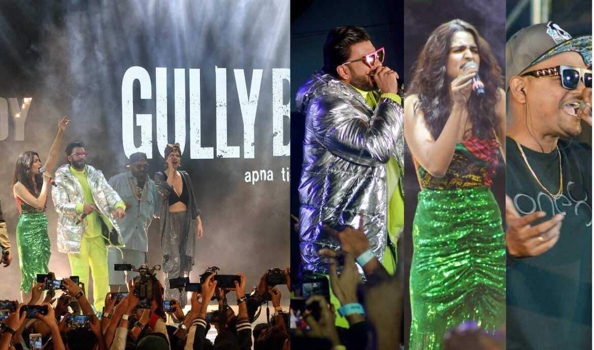 'Gully Boy' music launch: Ranveer Singh, Alia Bhatt, Kalki rock the ...