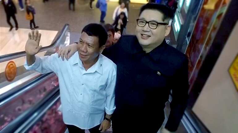 Kim Jong-un and Roderigo Duterte look-alikes take Hong Kong by storm ...