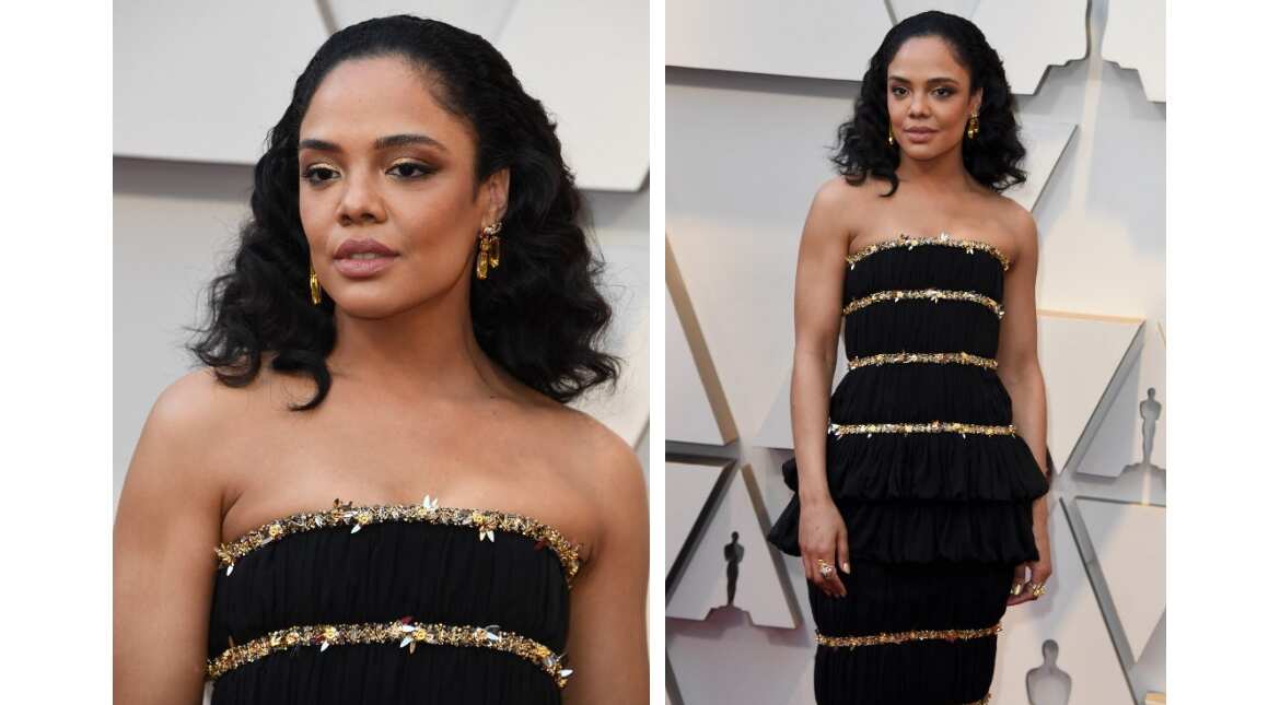 Tessa Thompson reveals she got hit by Monster Truck on New Year's Eve ...