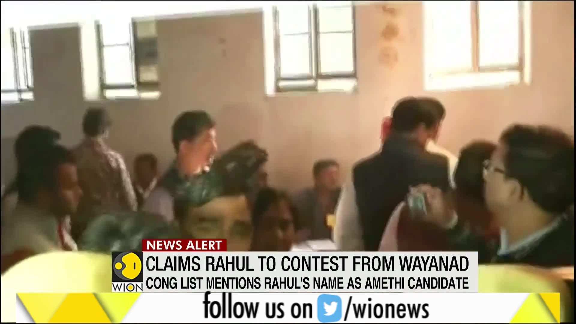 India Elections 2019: Rahul Gandhi may also contest from Wayanad seat ...